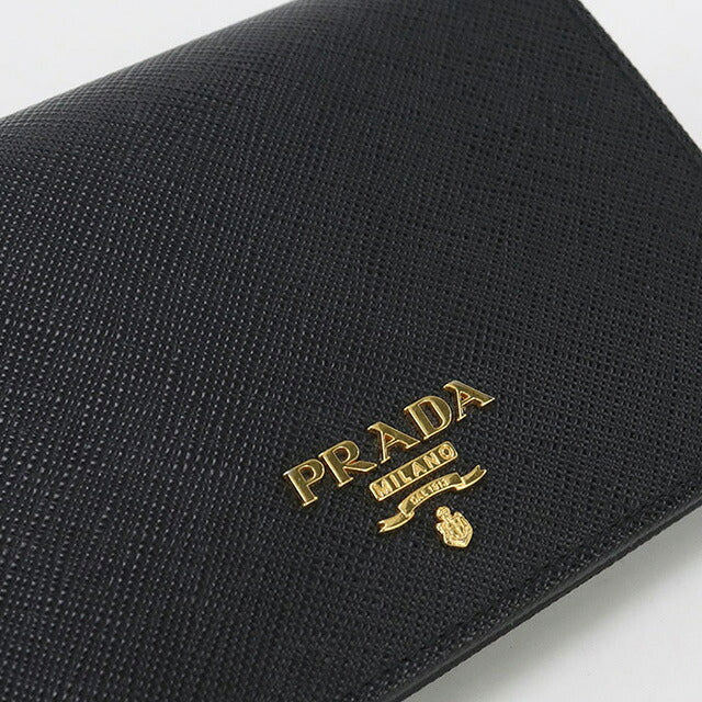 中古 プラダ 二折財布 レディース ブランド PRADA サフィアーノレザー